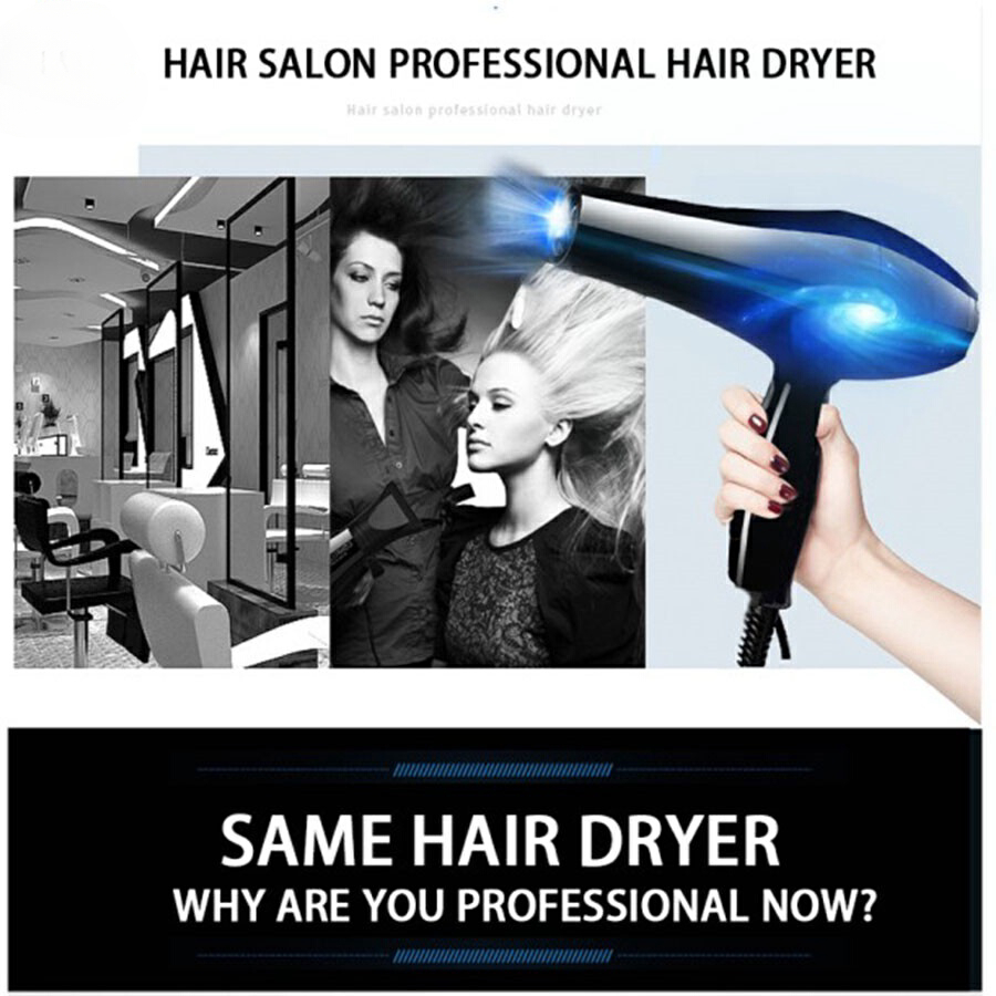 Blower Hair Dryer High Power Quick Dry Power Professional Salon Hair ...