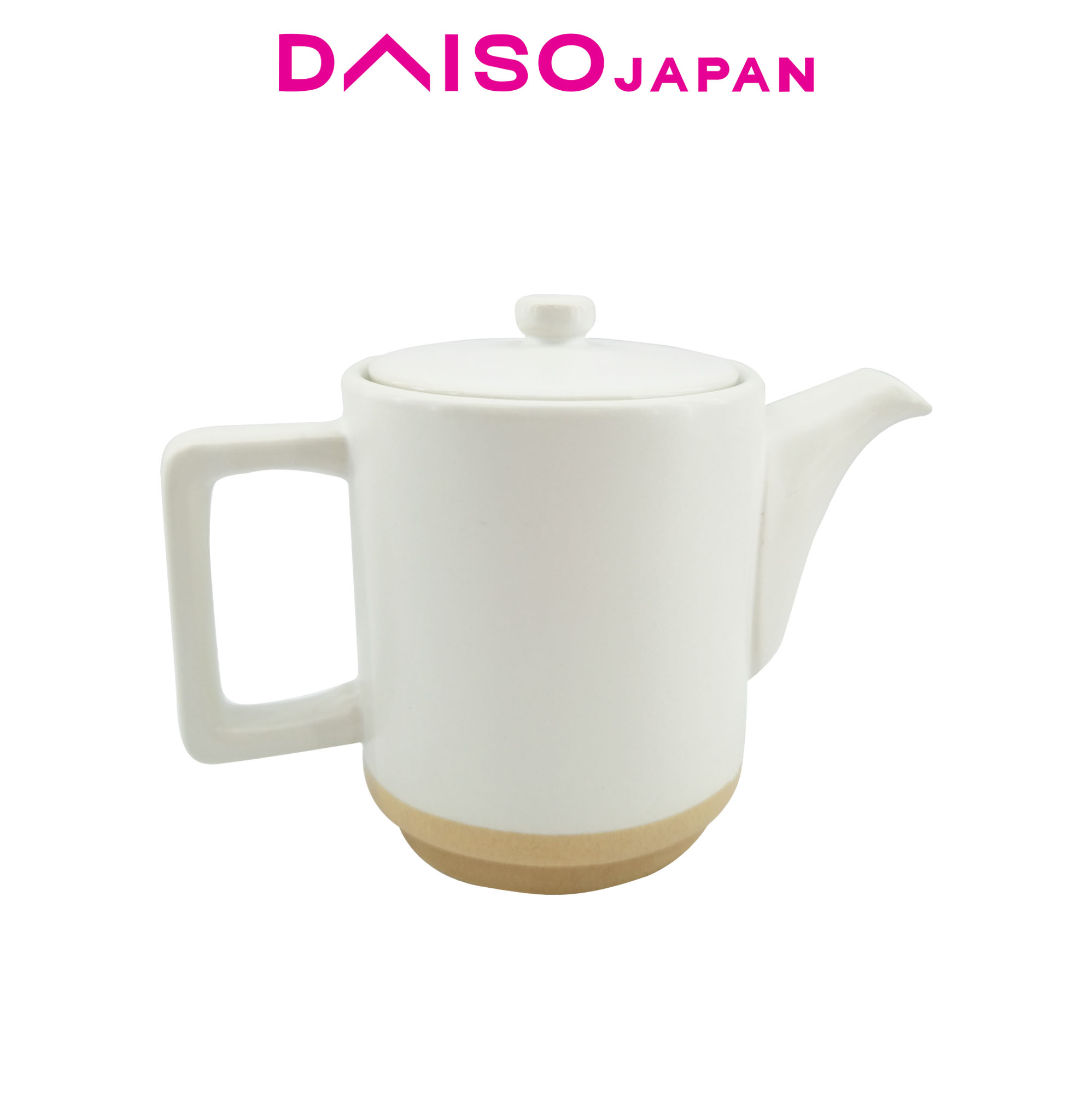 Daiso White Stackable Teapot (350ml) | Shopee Philippines