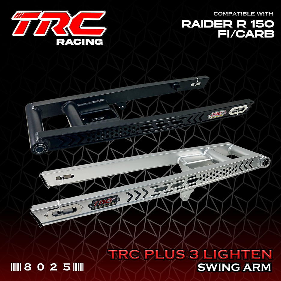 TRC Racing Swing Arm PLUS 3 Lighten Design Thai Concept Raider 150 Carb / Fi Thailand 8025 ...