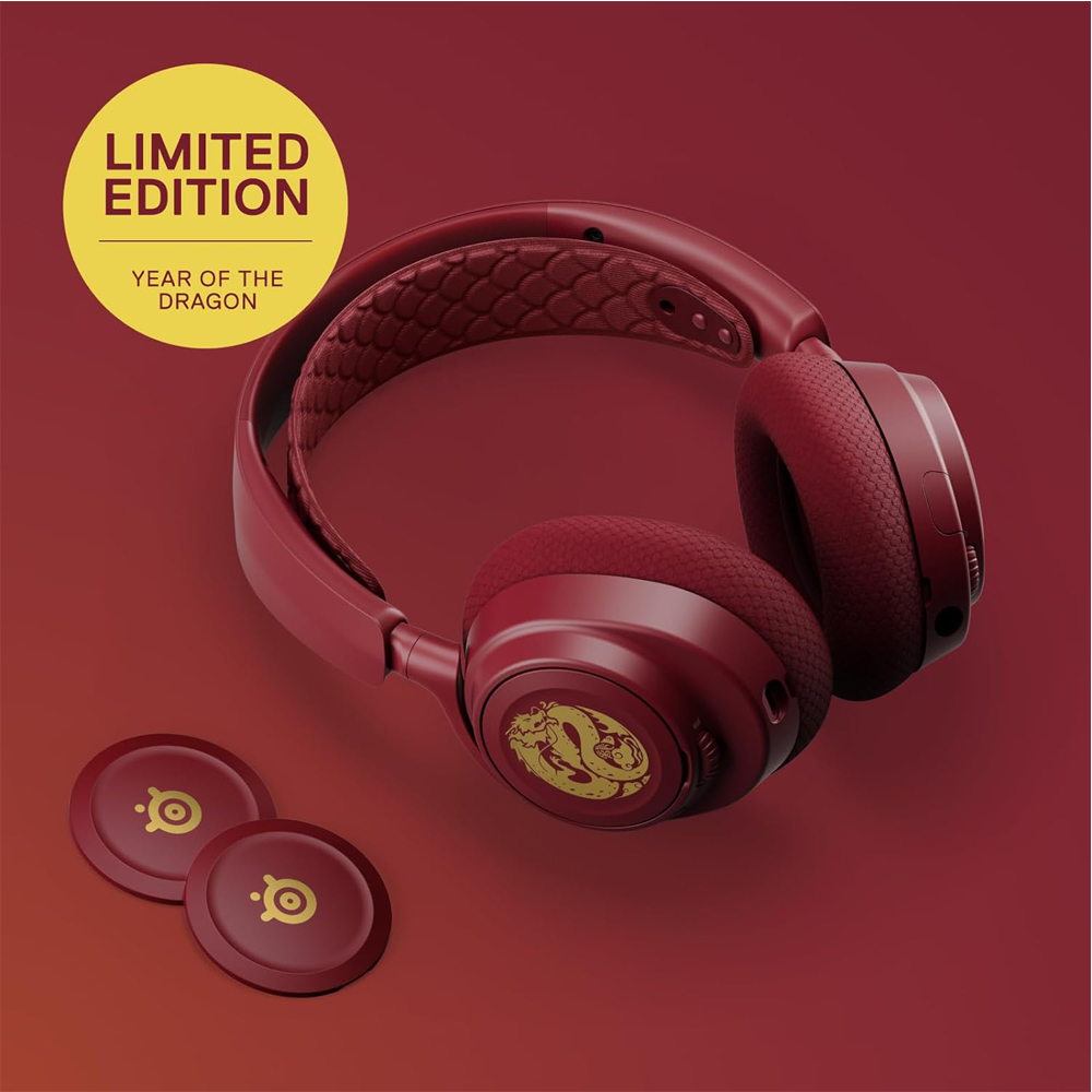 SteelSeries Arctis Nova 7 Dragon Edition Dual Mode Wireless Multi ...