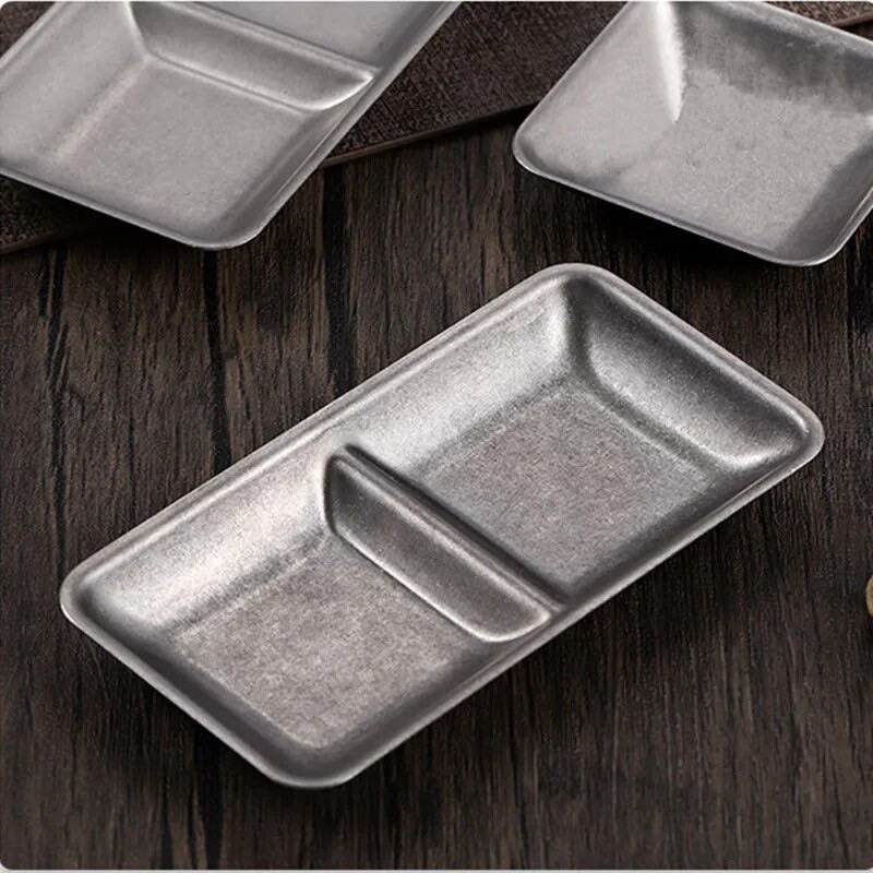 Sauce Dish Sauce Dipping Container 304 Stainless Steel Dipping Dish ...