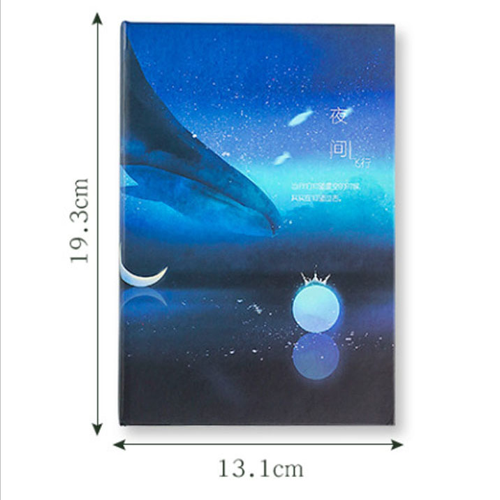 Inside Page Hardcover Book Hard Copy Notebook Notepad Gift Art Style ...