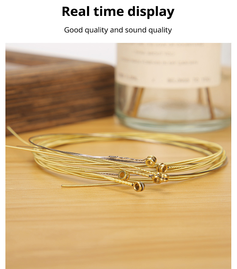 Guitar Strings 6Pc/Set Guitar Strings E-A for Acoustic Folk Guitar ...