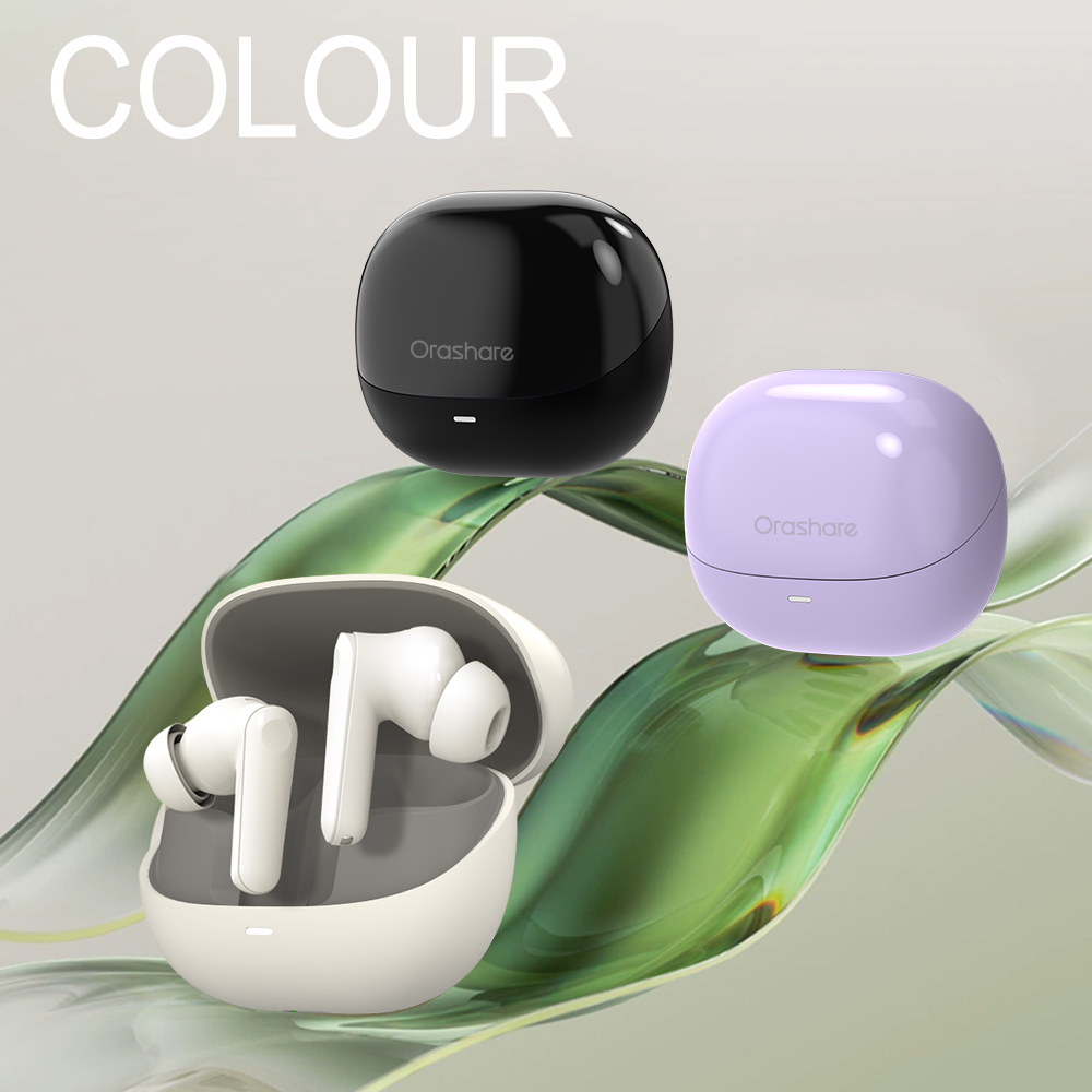 Orashare TW02 TWS High Stereo Sound Earbuds Wireless 5.3 Headset With ...