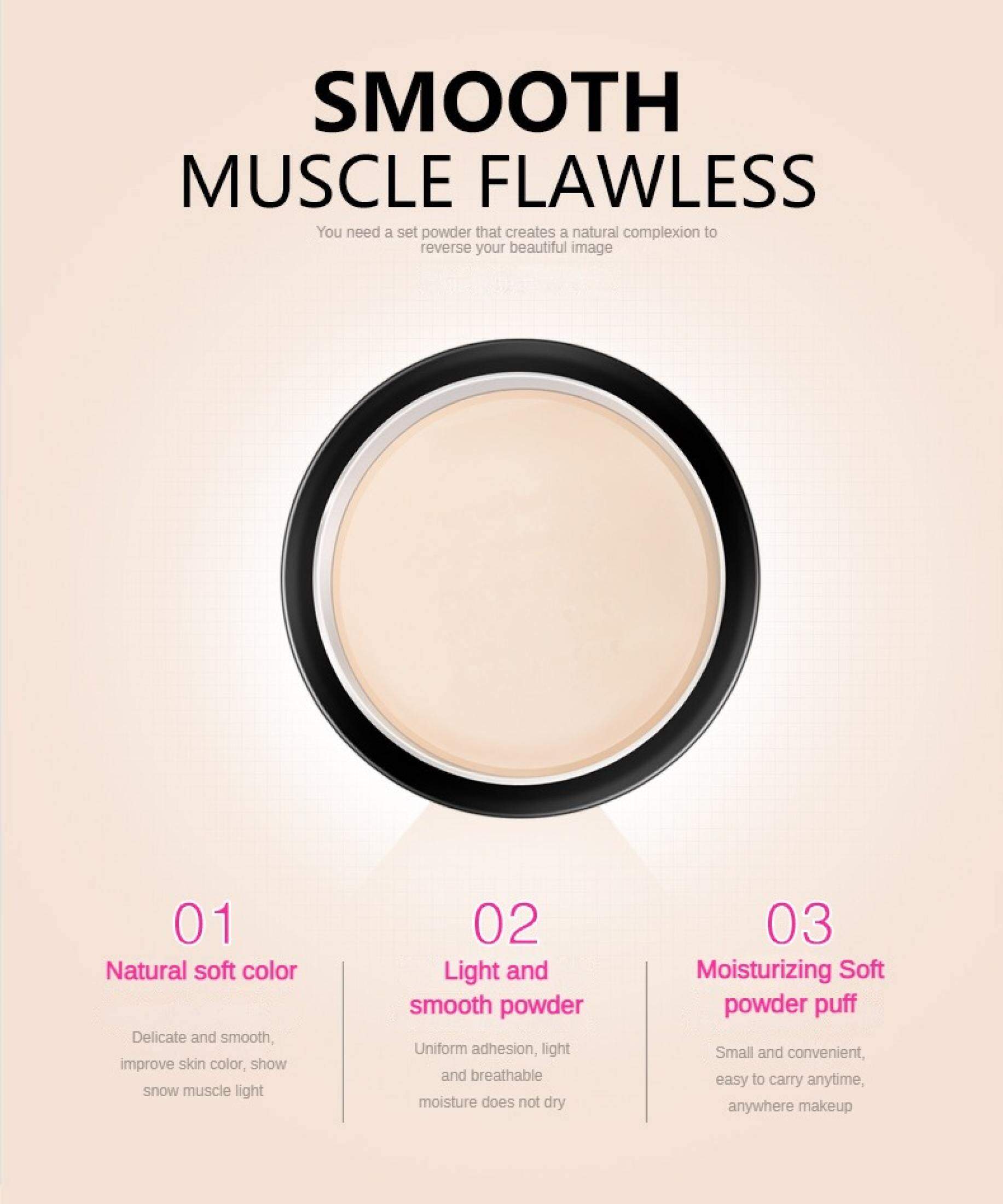 Waterproof Long Lasting Oil Control Loose Powder Sweatproof Oil Control ...