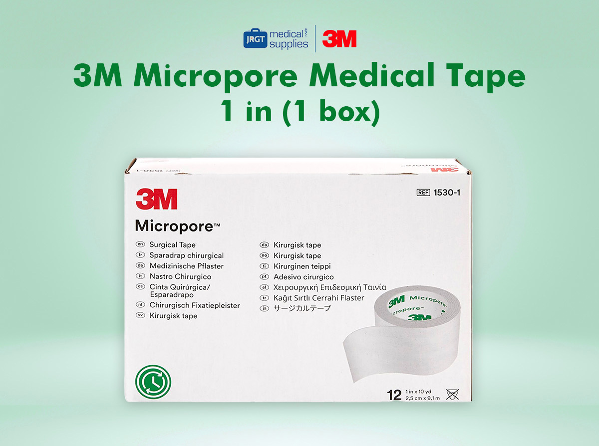 3M Micropore Medical Tape - 1 inch (1box - 12pcs) | Shopee Philippines