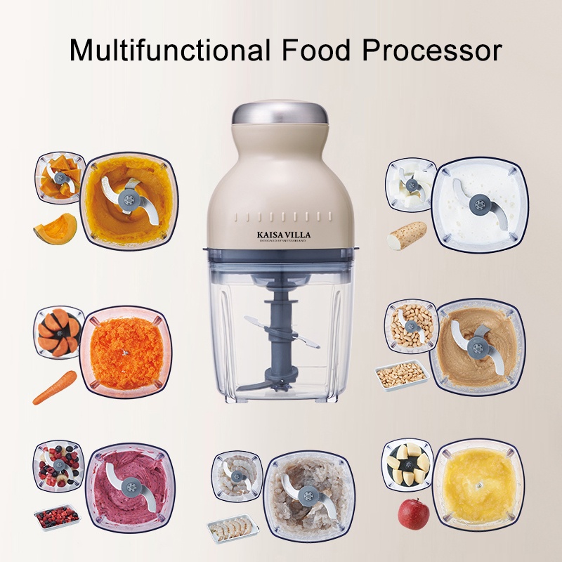 Kaisa Villa Meat Grinder, Home Cooking Machine Multi-purpose Cutter, Food Chopper，blender ...
