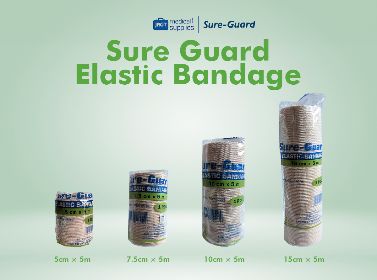 Sure-Guard Elastic Bandage 4x5/6x5 | Versatile Compression Wrap ...