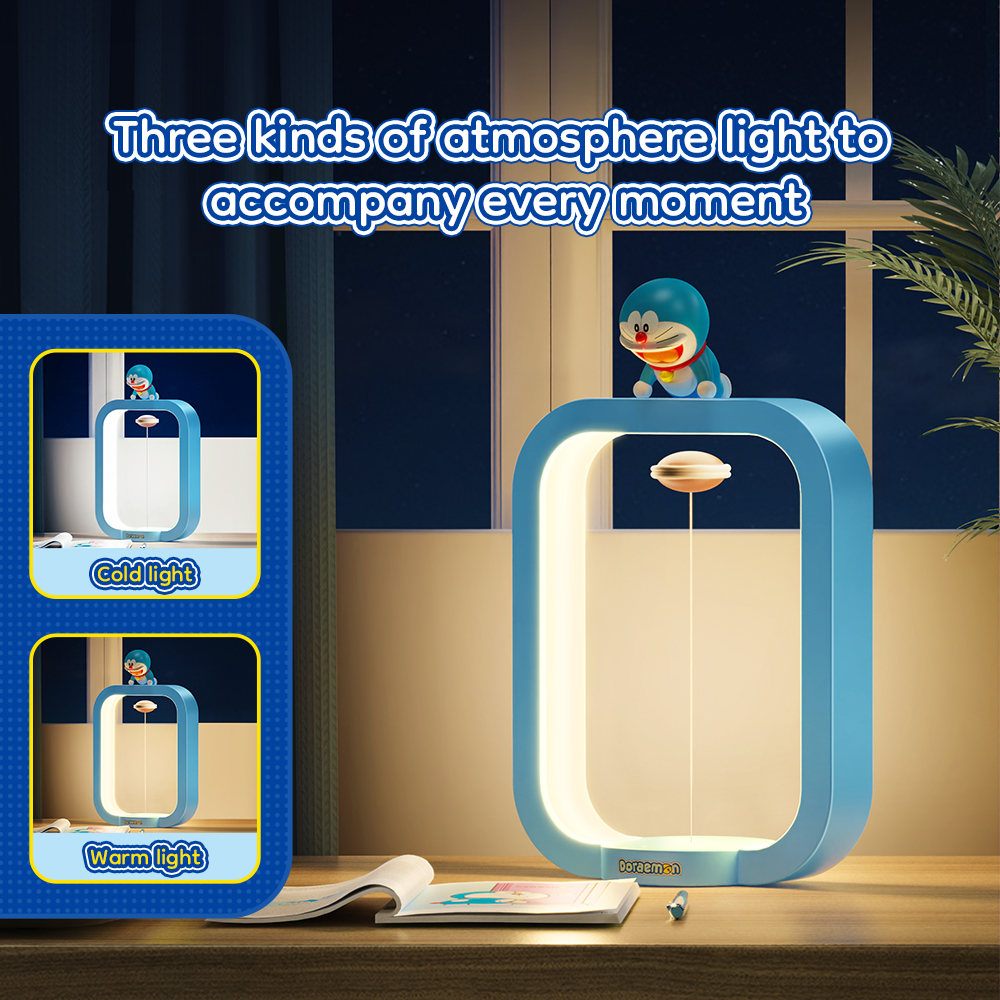 Rock Space Doraemon Dorayaki-Ballon Magnetic Night Light Blue Touch ...