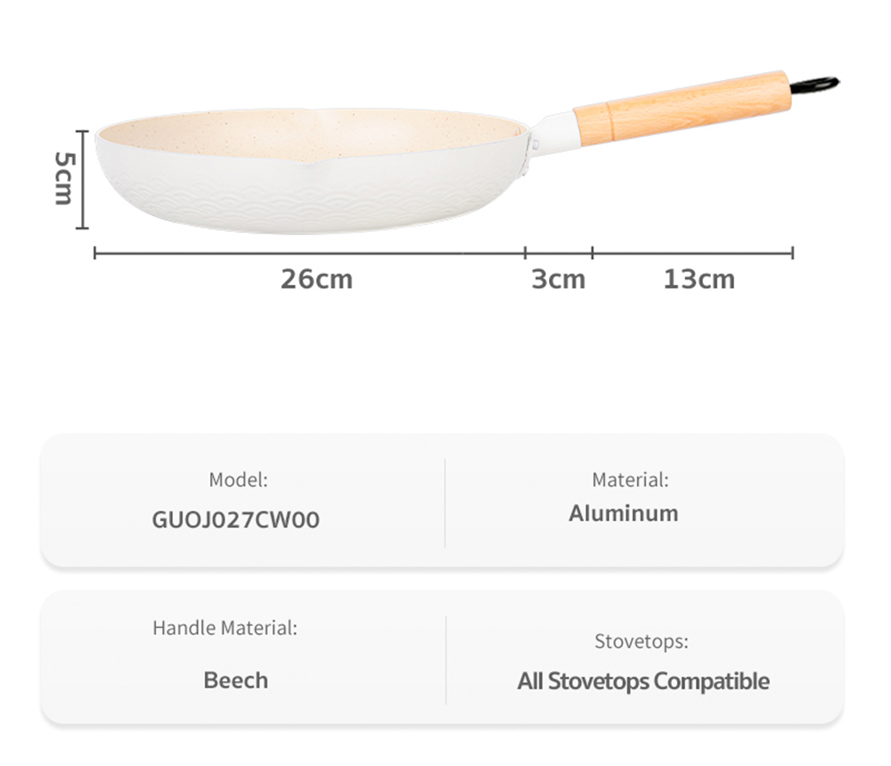 INSSA Saucepan Milk Pan Snow Pan Frying Pan Nonstick Aluminum 18cm/20cm ...