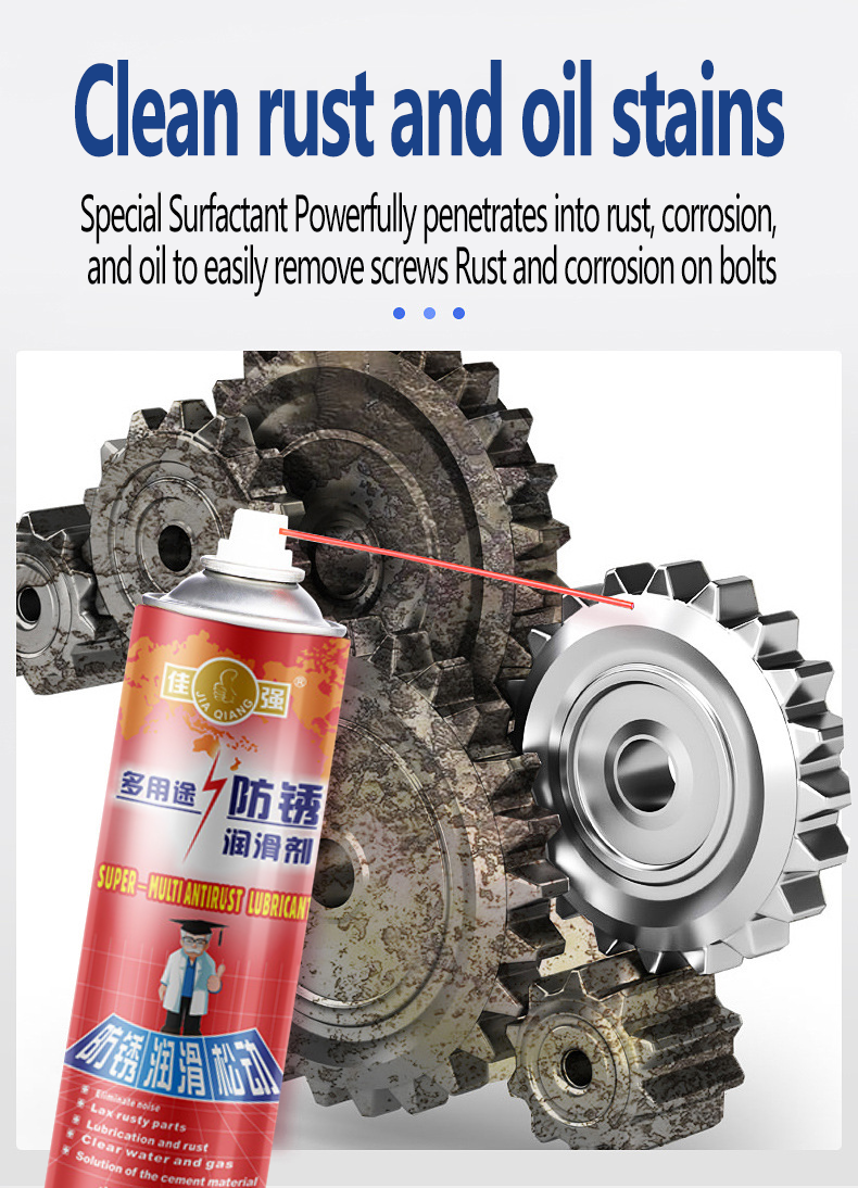 Strong Rust Remover for Metal steel 550ML Tough Rust Removal Lubricant ...
