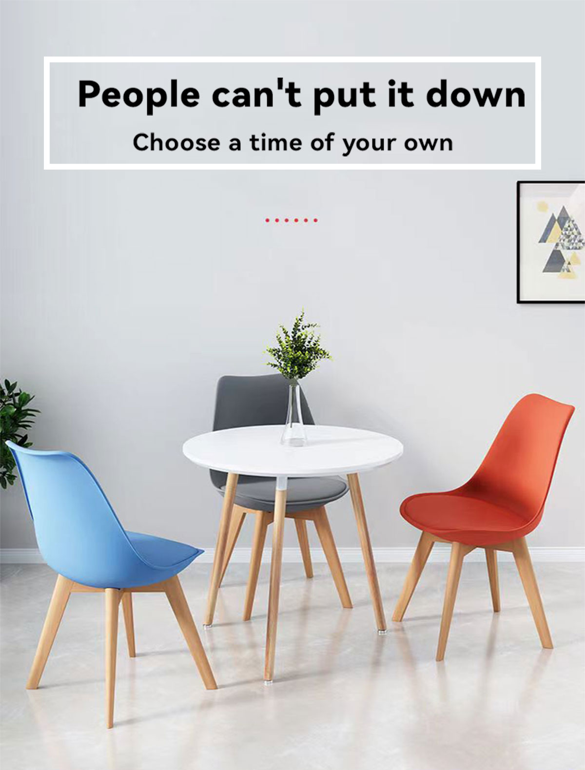 Nordic Chair Home Chair Dining Chair office chair study chair Living ...