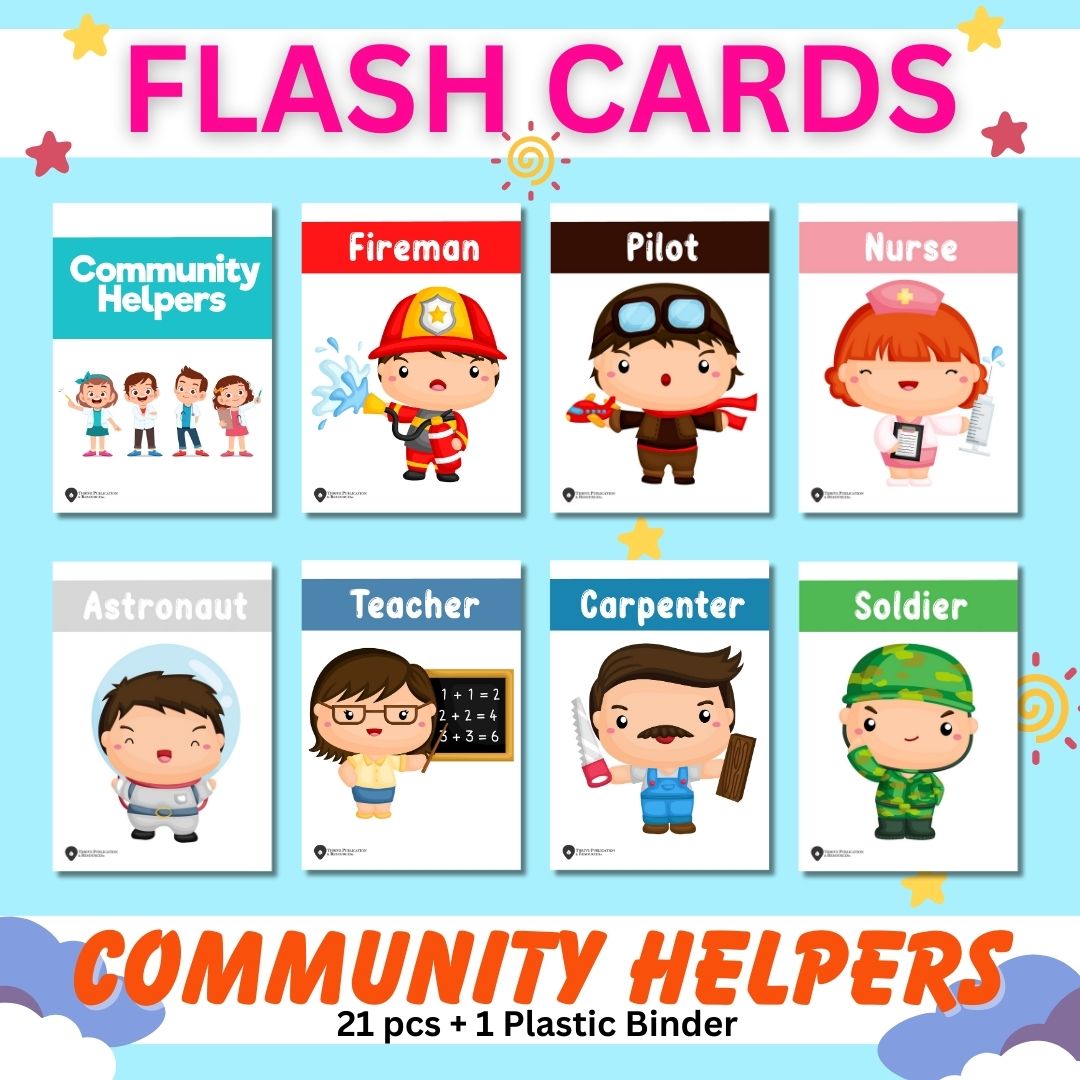 3R Community Helpers Flash Cards for Kids Educational Learning Flash ...