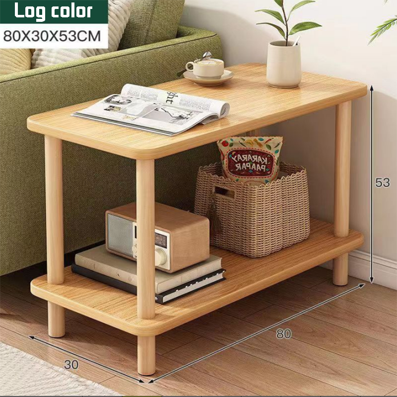 Sofa Side Table Modern Minimalist Simple Small Coffee Corner Wood Table ...