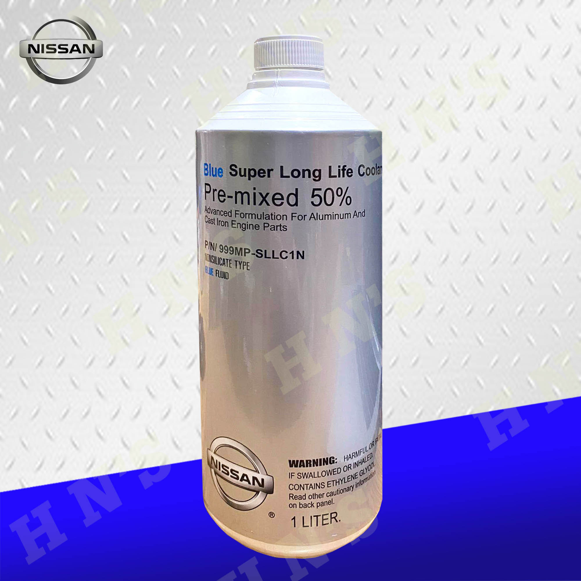 NISSAN Blue Genuine Long Life Coolant Pre-mixed 50% ( 1 Liter ) Part no ...