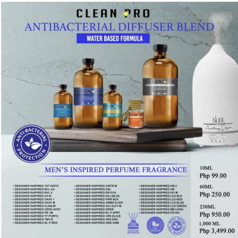 BEST PRICE Clean Pro Fragrance Oil Inspired Designer Men's Perfume MB ...