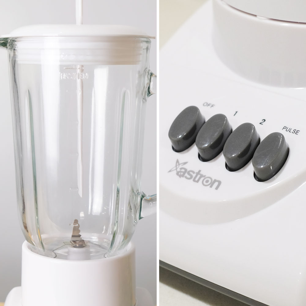 Astron BL125 Everyday Blender - White | 1.25L | Compact and Reliable ...