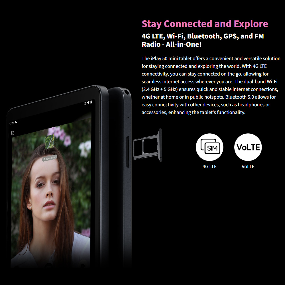 Alldocube iPlay 50 Mini Tablet | 4GB+64GB/128GB | 8.4” FHD+ Display ...