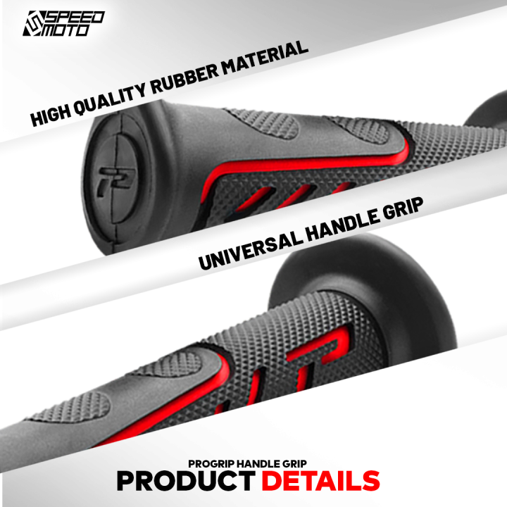 PROGRIP VV1 RUBBERIZED ANTI-SLIP HANDLE GRIP UNIVERSAL FOR MOTORCYCLES ...