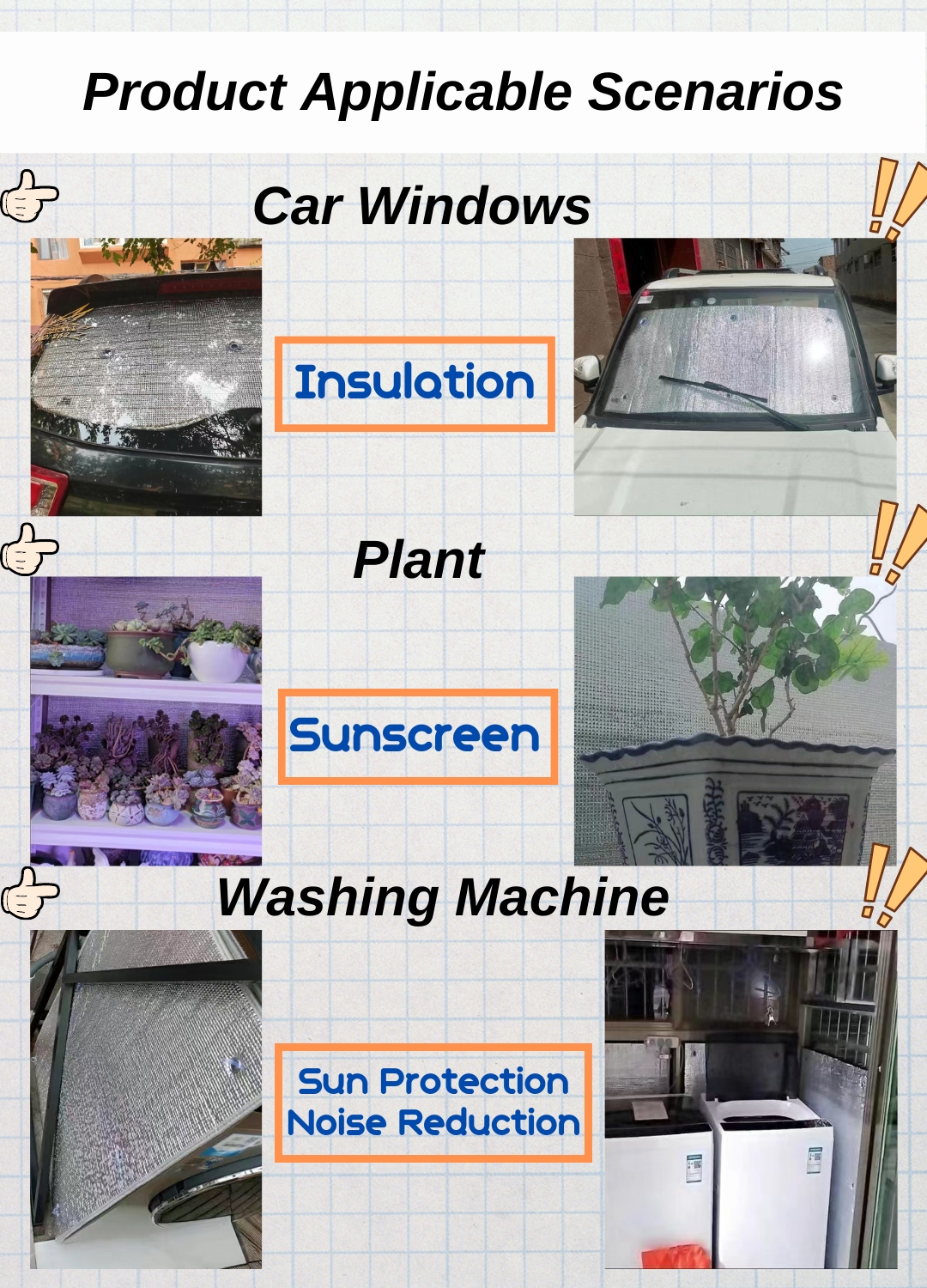 7mm Window Cover for sunlight Window Sunshade Waterproof Window ...