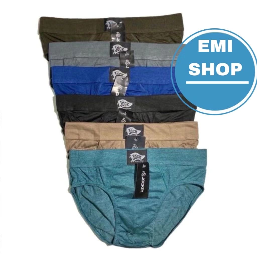 EMI COD Bench body brief 6Pieces Men's High Quality Cotton Brief Class ...