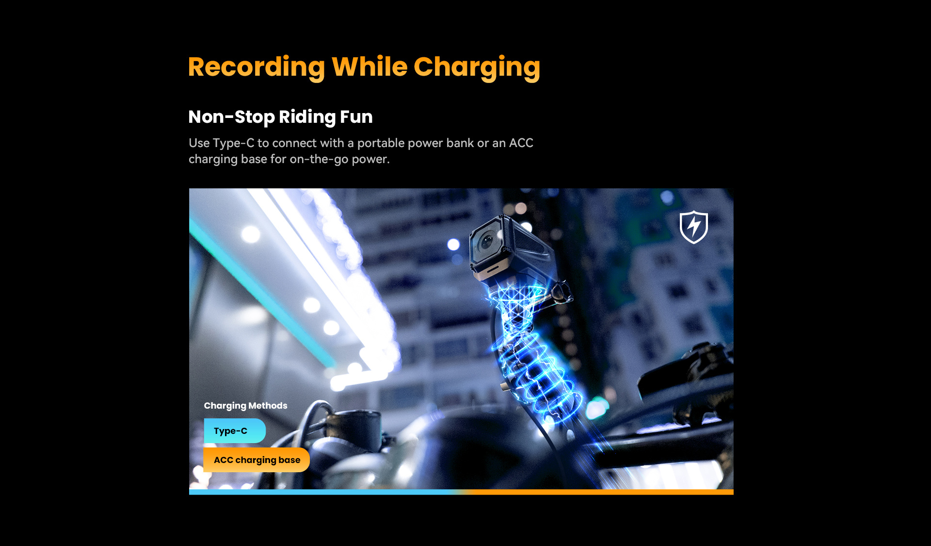 DDPAI RANGER 4K Riding Camera IP67 Waterproof Motorcycle Motorbike Dash ...