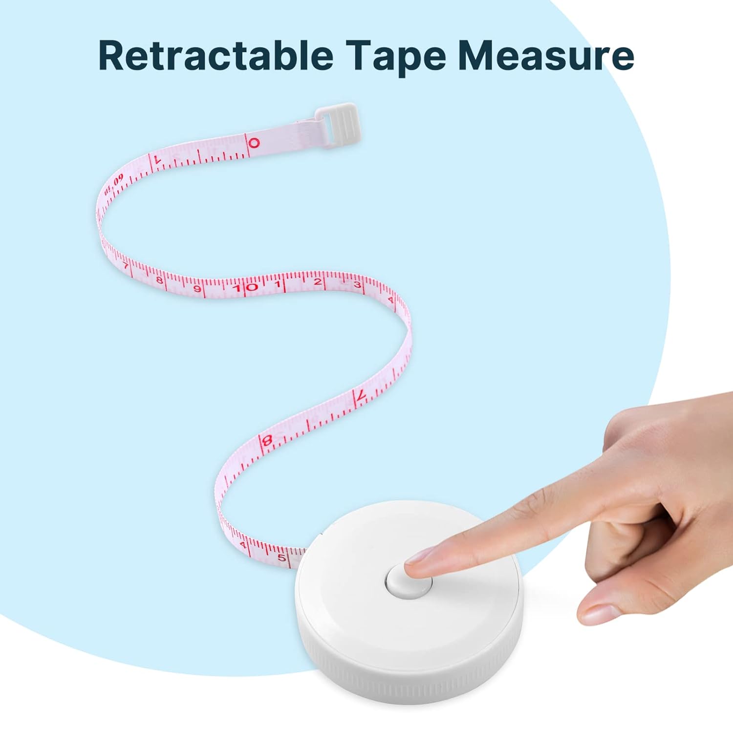 1.5m Round Soft Tape Measure Clothes Measuring Cute Meter Ruler ...