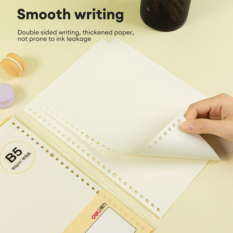 Deli A5/B5/A4 Binder Coil Notebook 60sheets Loose-Leaf Refill Notebook EN020 EN021 | Shopee ...
