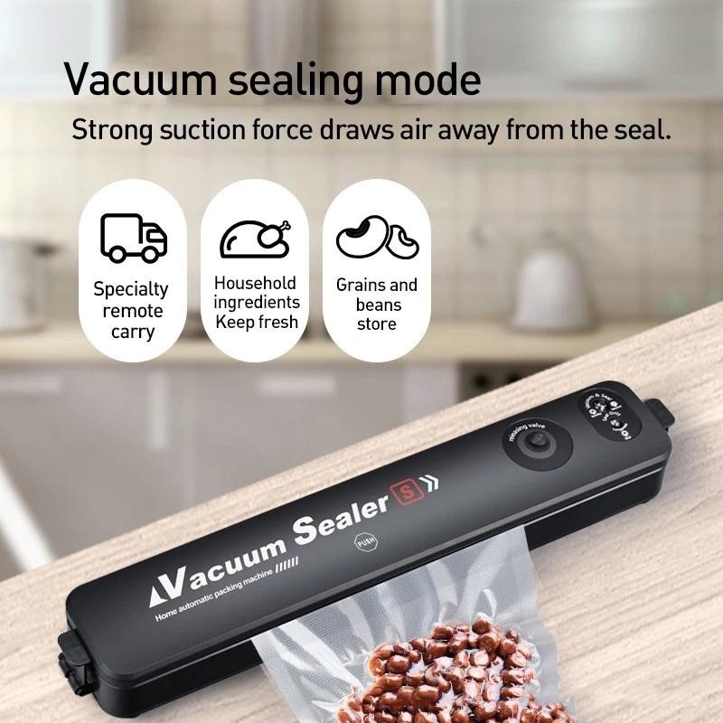 Evora Automatic Vacuum Sealer Portable Vacuum Packaging Machine Food ...