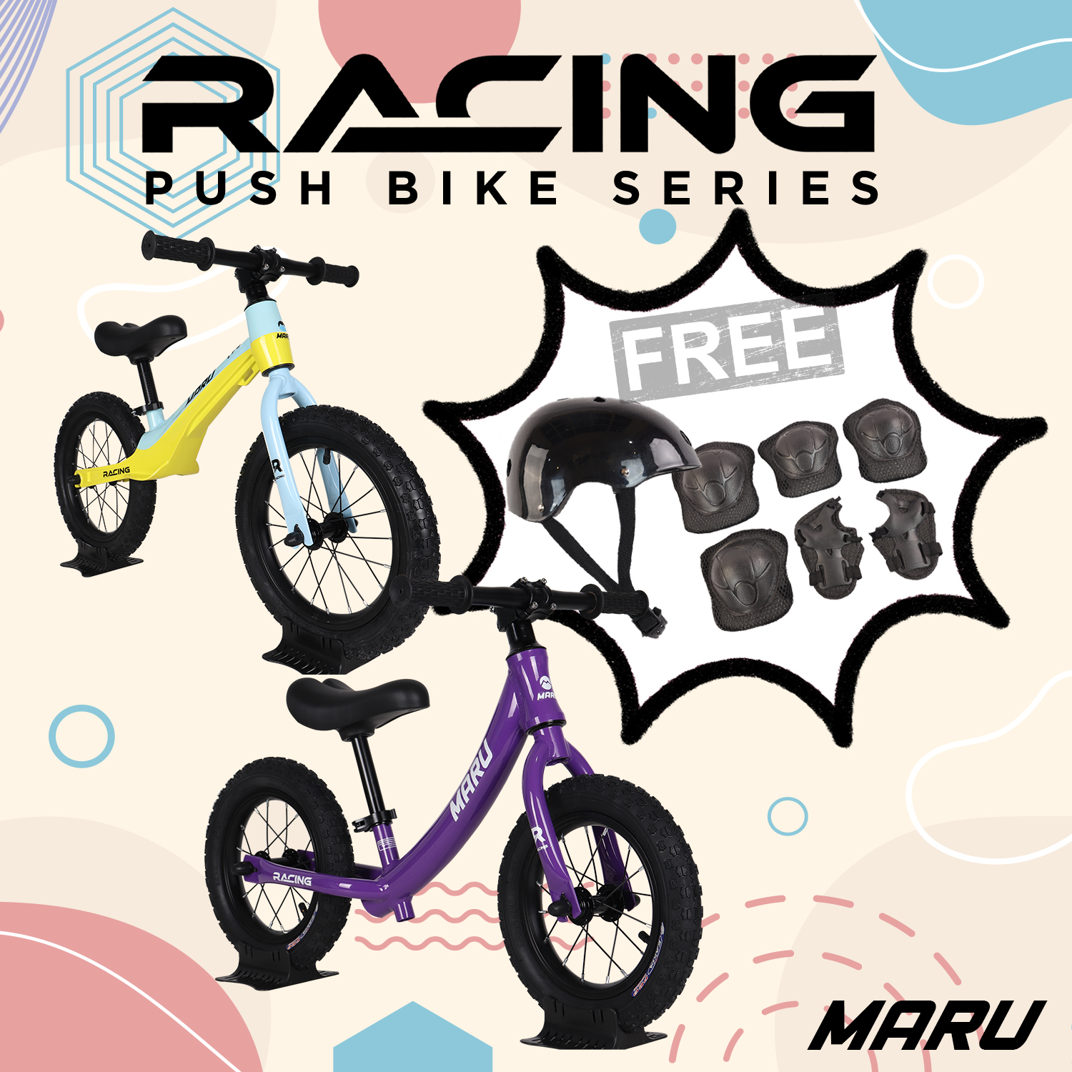 Maru MR-2 Push Bike 12" Magnesium Alloy (KINDLY CHAT FIRST) | Shopee ...