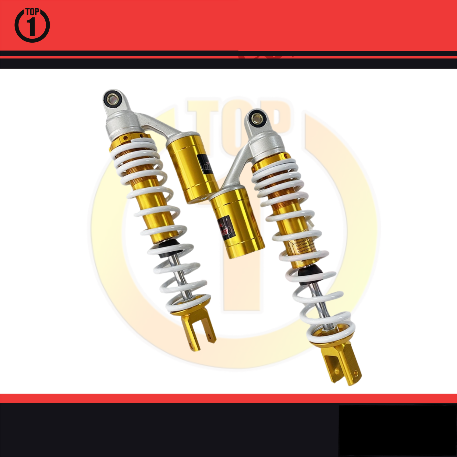 1 Pair Rear Dual Shock Absorber with Gas Tank 330mm For Nmax ER 150 Xmax Pcx Airblade ADV Rusi ...