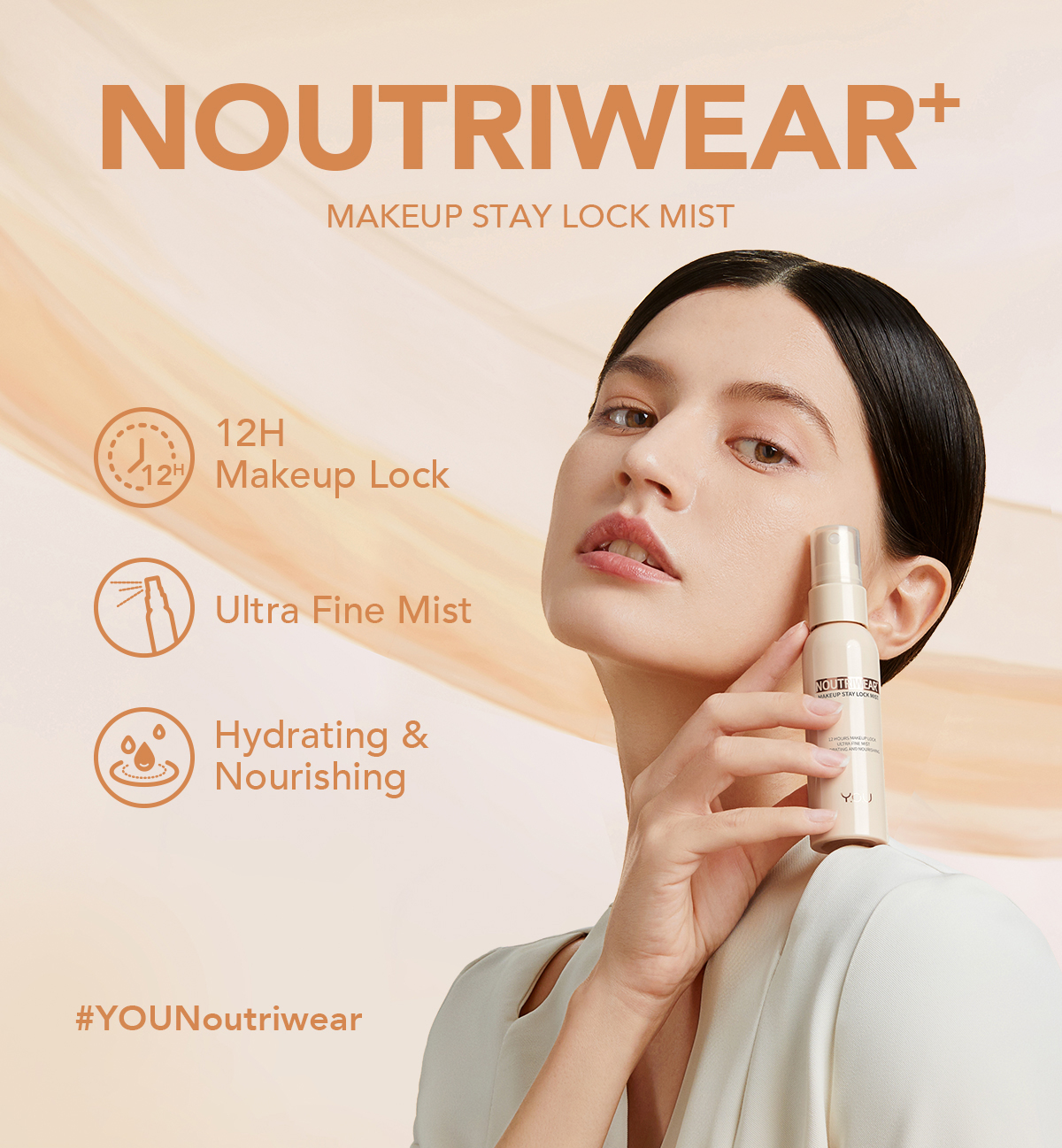Y.O.U Flawless Base 2 in 1 Bundle | CT Skin Tint + Lock Mist | 24H Oil ...