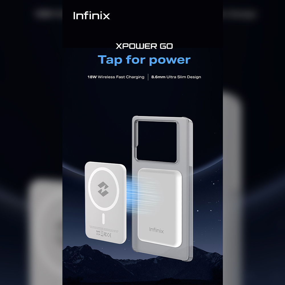 Infinix XP03 XPower GO | Light & Slim Design | 2-in-1 Charging ...