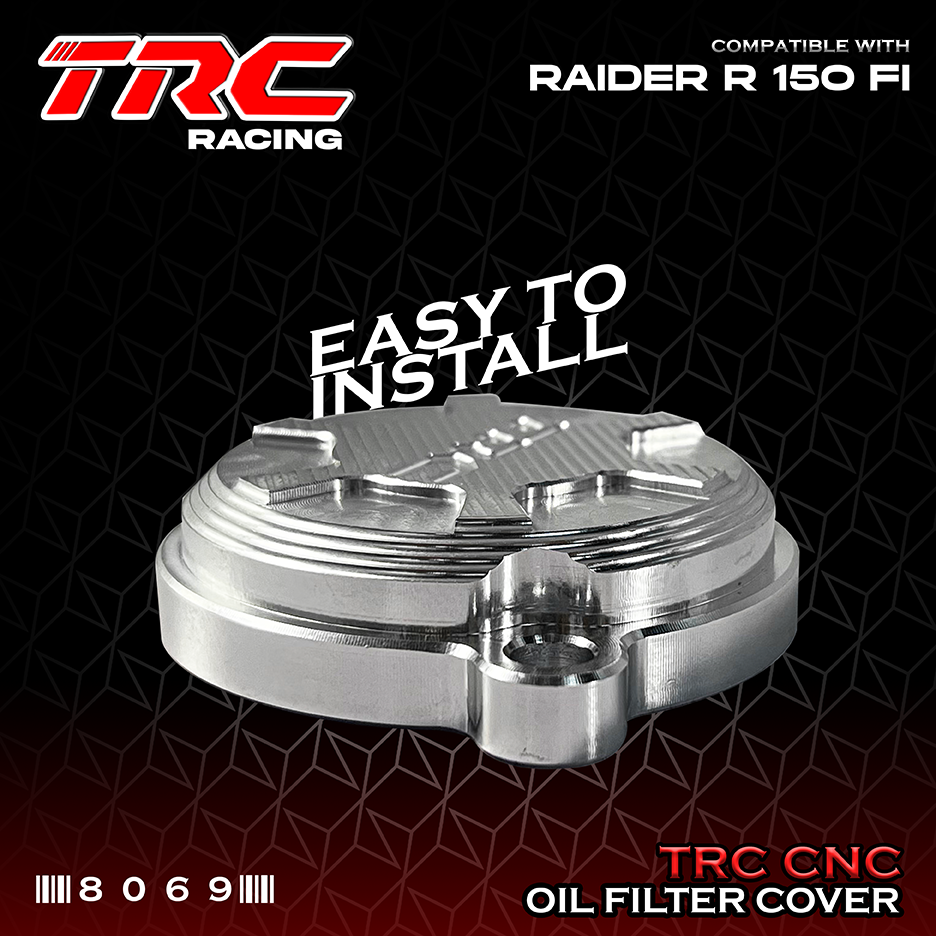TRC Racing CNC OIL FILTER COVER for RAIDER R150 FI 8069 | Shopee ...