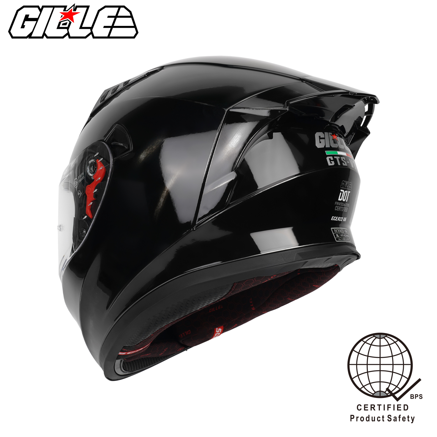 GILLE Helmet Limited Edition GTS V1 135 Meraki Handmade Polish Design ...