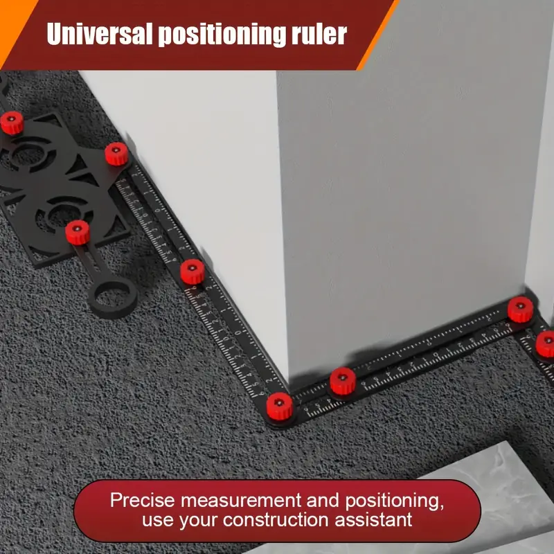 12 Fold Universal Multi Angle Measuring Ruler Section Ceramic Tile ...