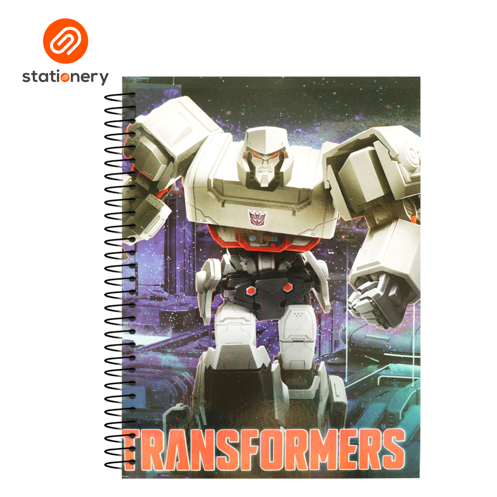 Transformers Spiral Notebook 80lvs Pack of 7 | Shopee Philippines