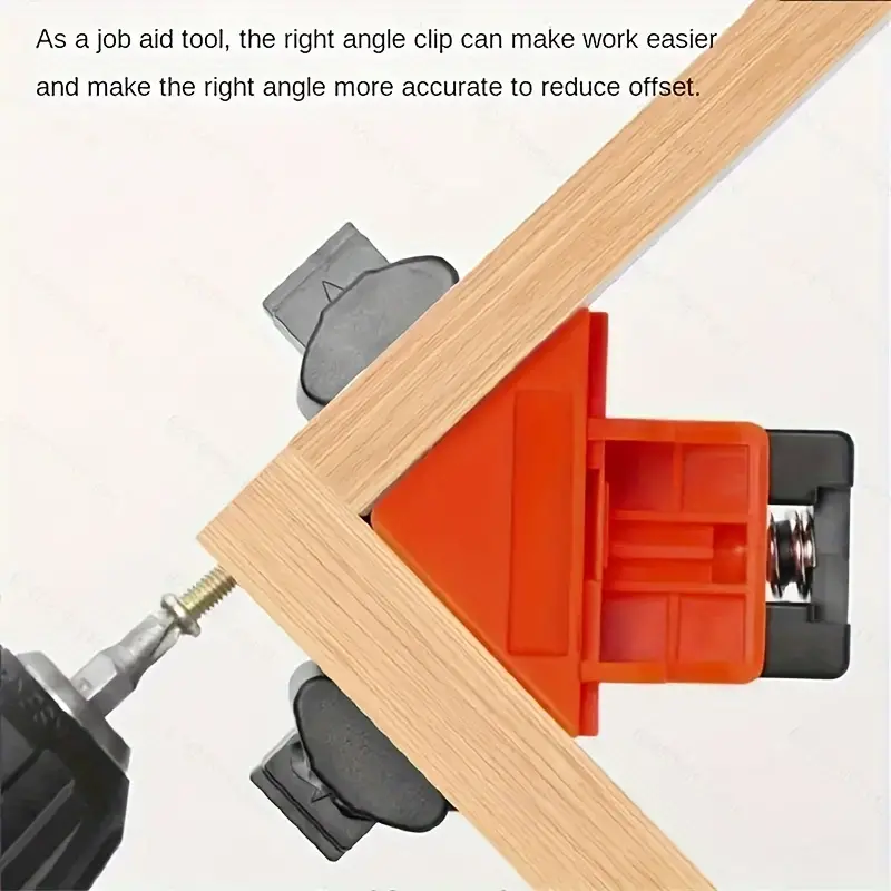 4PCS Adjustable Right Angle Clamp 90 Degree Fixing Clip Pictures Frame ...