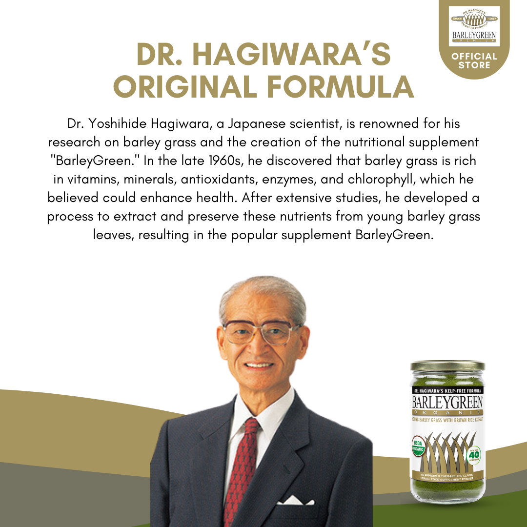 Dr. Hagiwara's ORIGINAL BarleyGreen Young Barley Grass Extract 240g ...