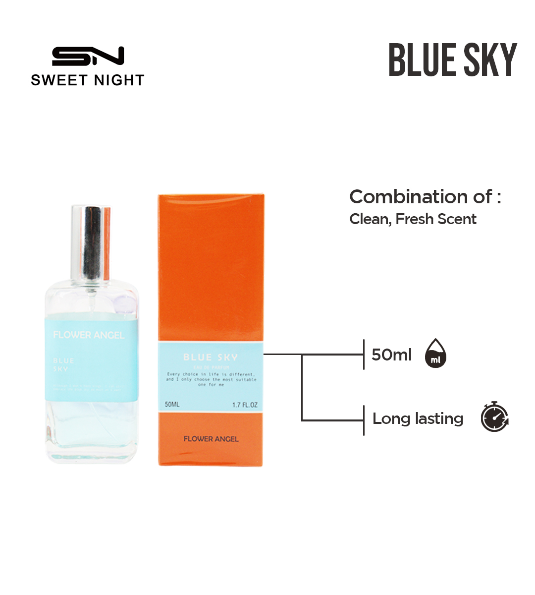 Sweet Night Flower Angel Collection 50ml Eau De Parfum | Shopee Philippines