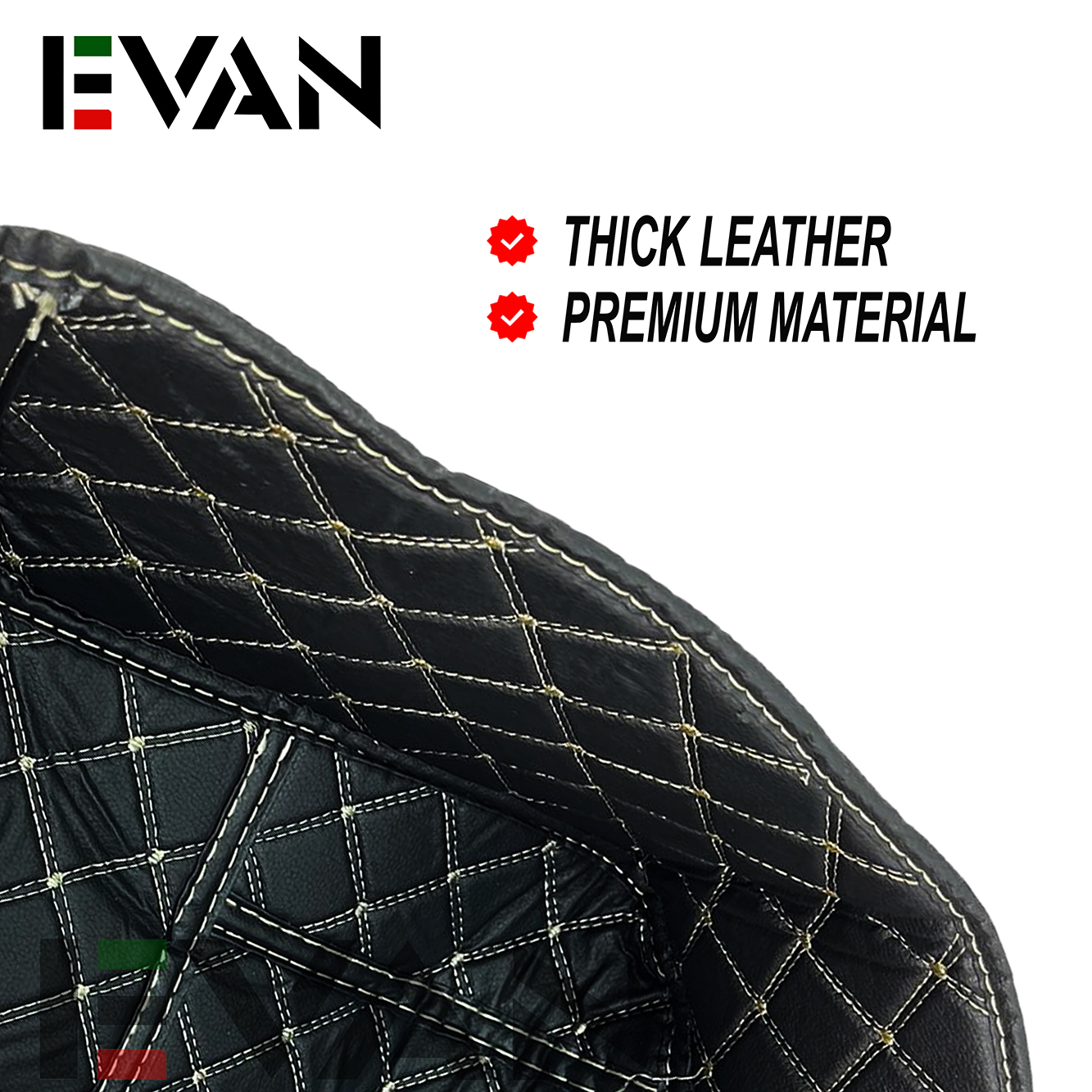 EVAN.SHOP YAMAHA FAZZIO 125 UBOX SEAT COMPARTMENT COVER LEATHER STORAGE ...