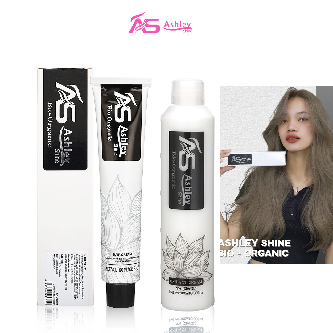 Ashley Shine Hair Color Natural Ash Blonde Brown Purple Chestnut Bio ...