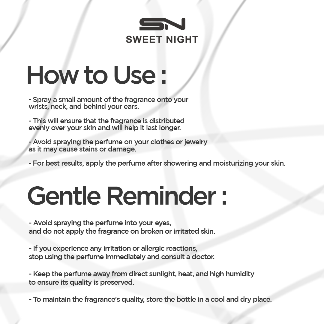 Blue Ocean Perfume 50ML Premium Edition By Sweet Night (NEW ARRIVAL ...