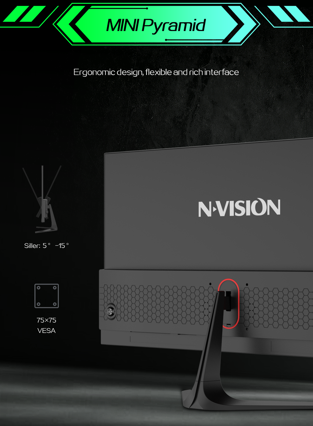 Nvision 24"/27" Gaming IPS Monitor 240HZ / 200HZ / 144HZ Flat FHD 1ms ...