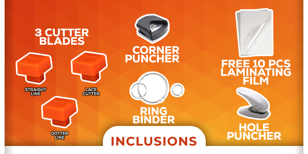 6in1 Laminating Machine A4 SL388 lamination MINI Hot/Cold ABS Laminator ...