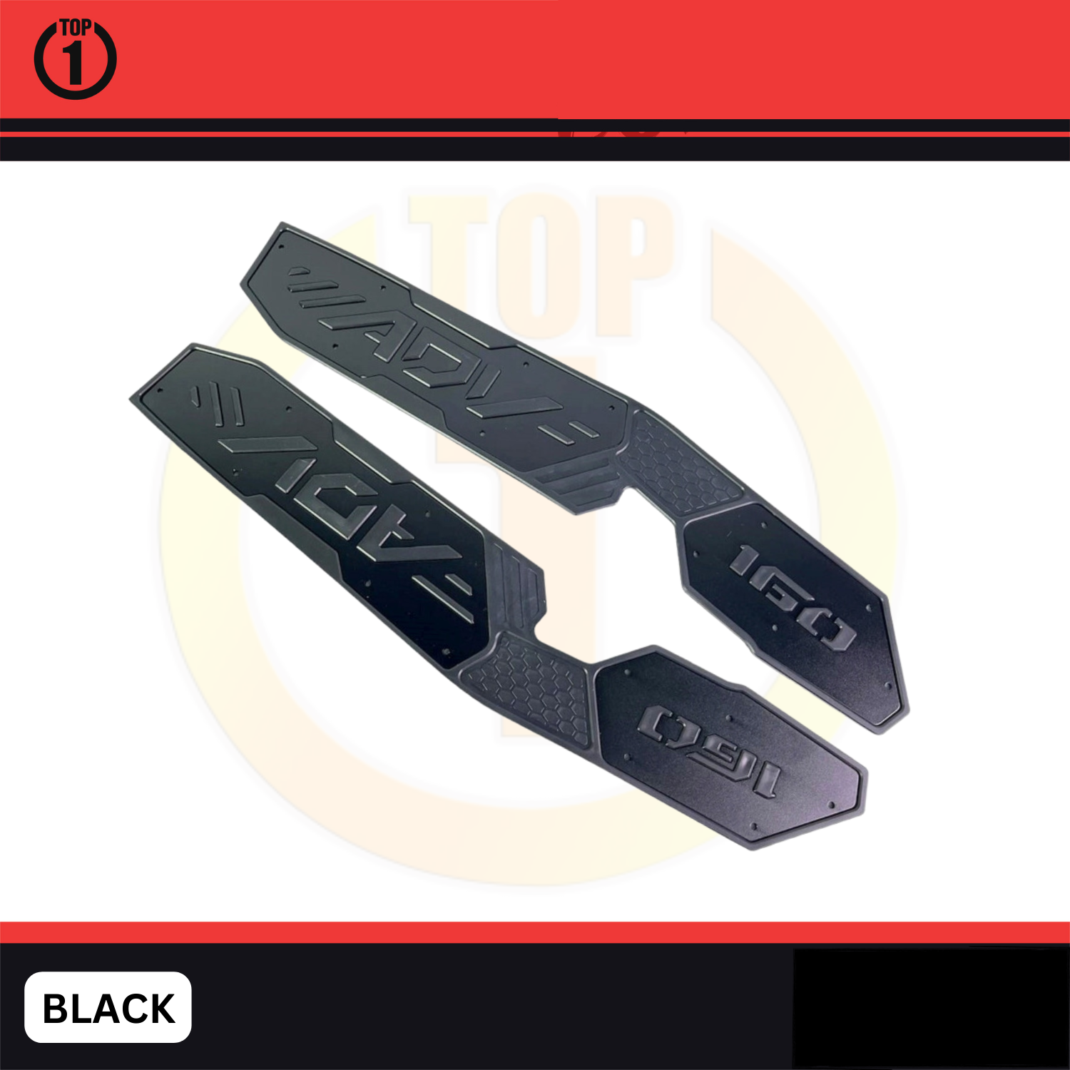Top1 Motors High Quality Alloy Rubber Matting Footboard For Honda ADV ...