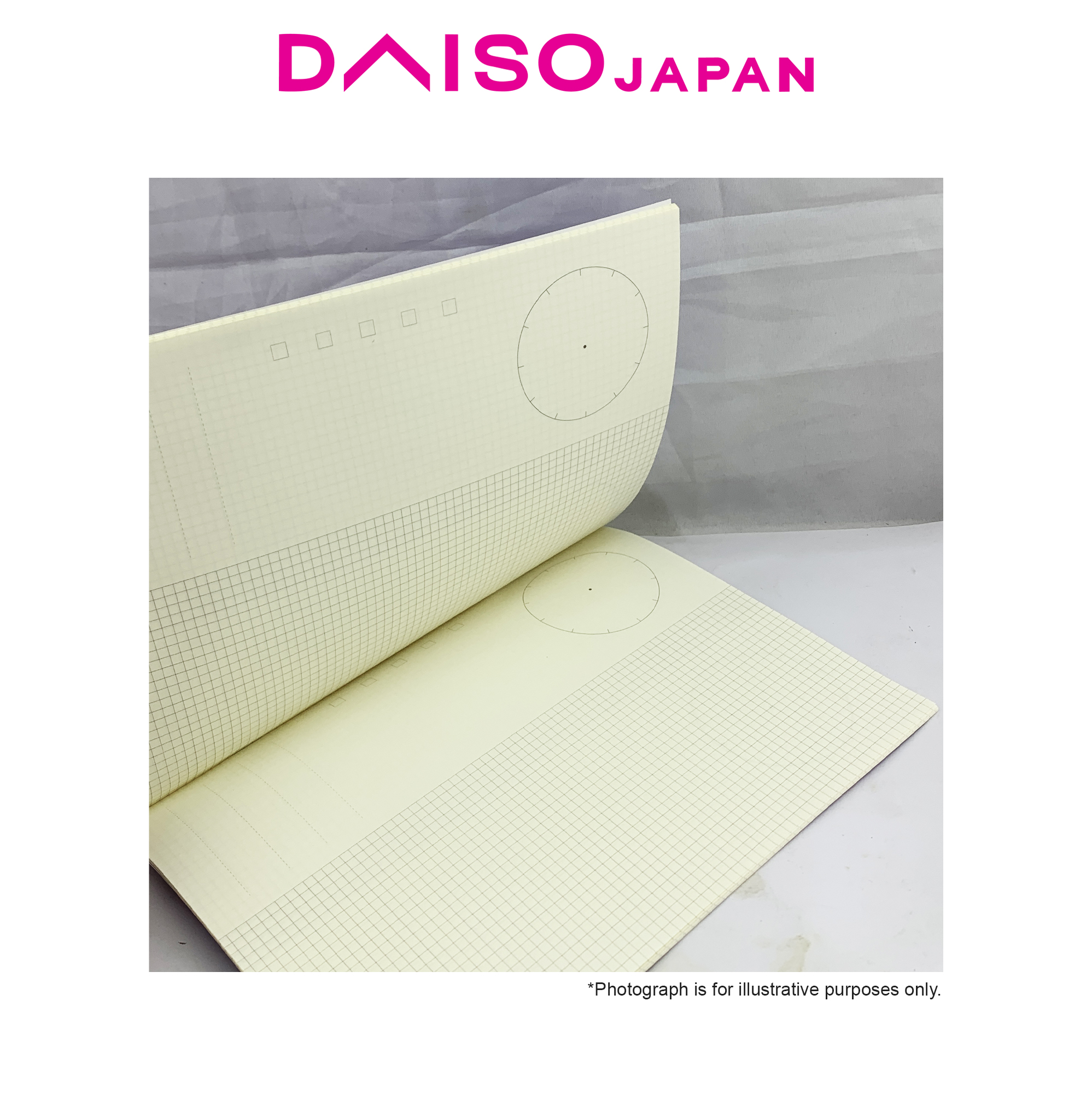 Daiso A5 Task Management Notebook with Purple Cover (48 sheets) | Shopee Philippines