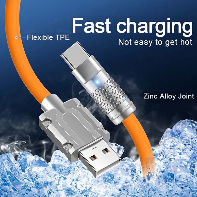 120W Original Adapter Quick Charging Cable Fast Charger for Android ...