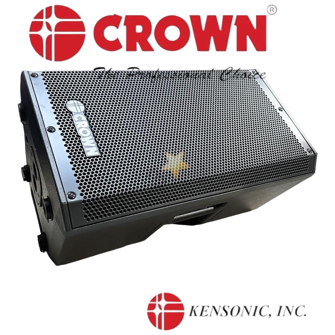 New 2025 Crown RCX-12 12 Inch Professional Baffle 1000 Watts PMPO PLX ...