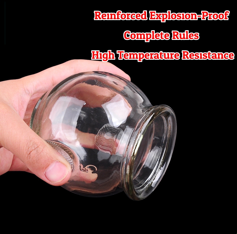 12PCS Ventosa Set Glass Cupping THerapy Body Relaxation Massage Set ...